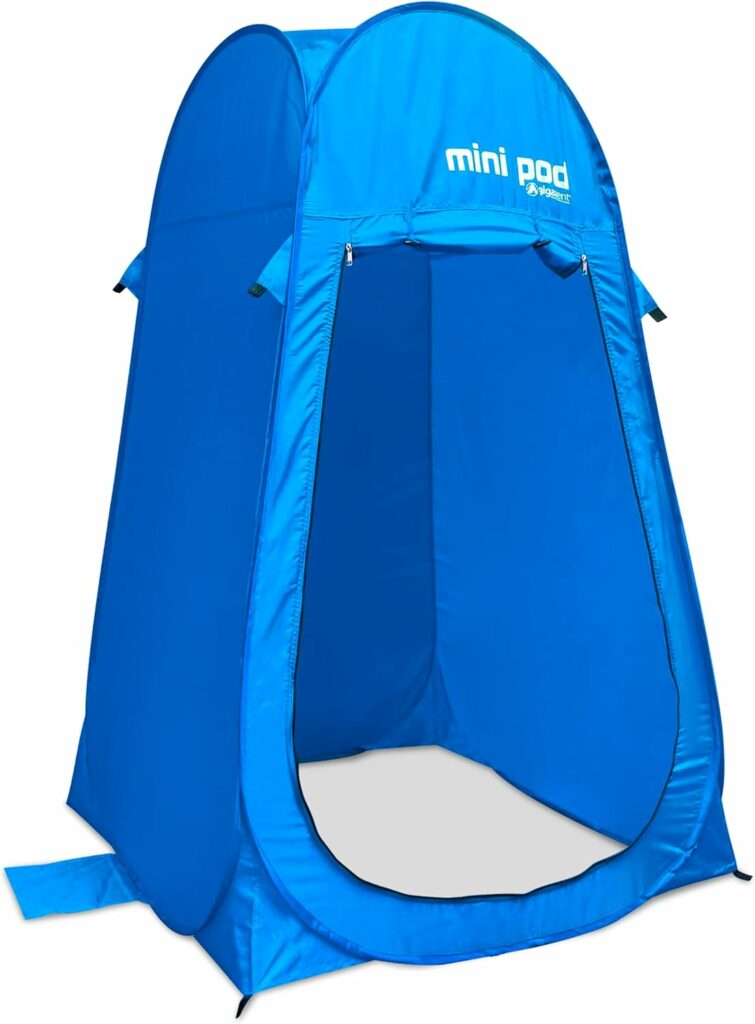 Kids Size Pop UP Pod - Changing room Blue - Giga Tent